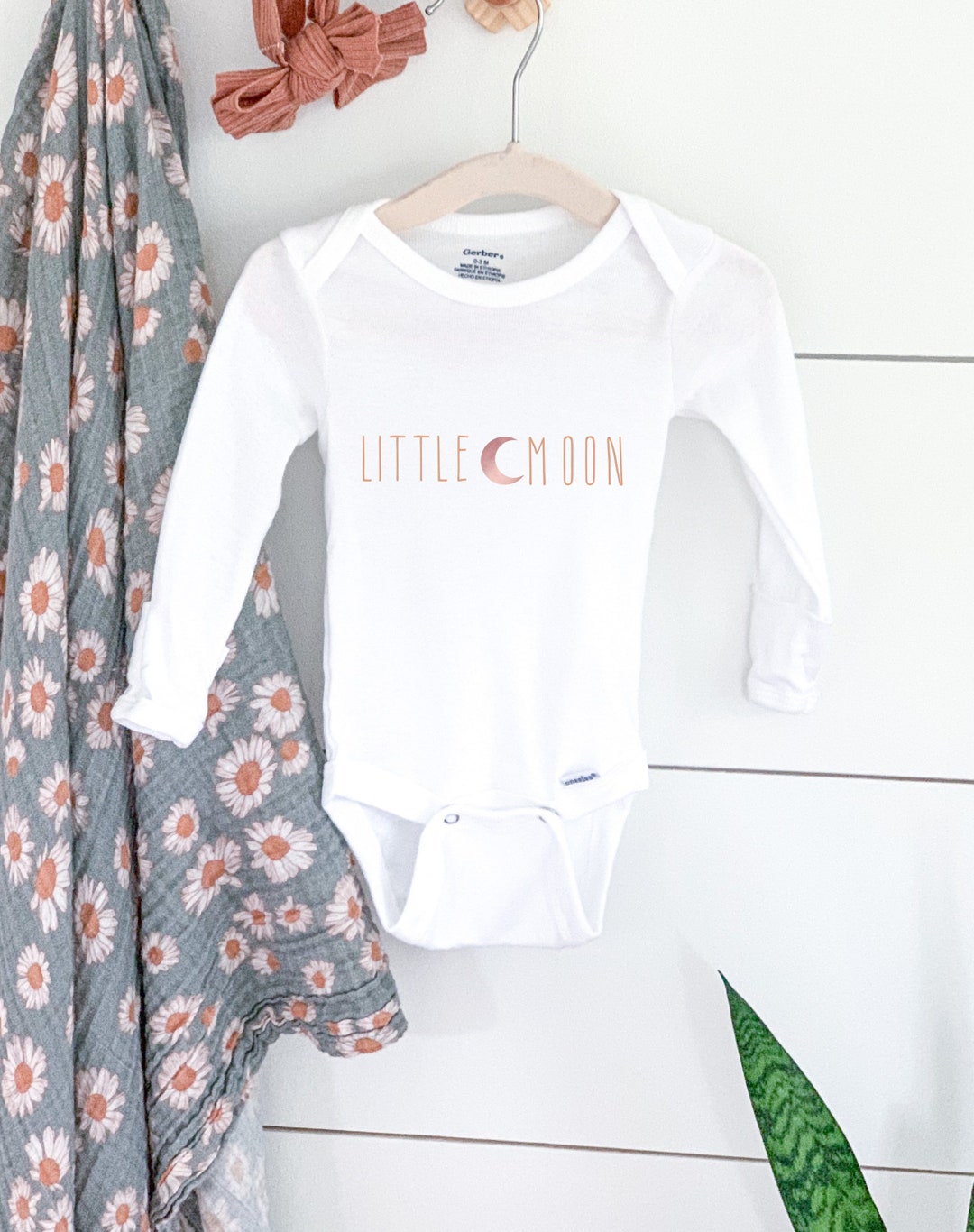 Little Moon Onesie Baby Girl Clothes Newborn Onesies - Etsy