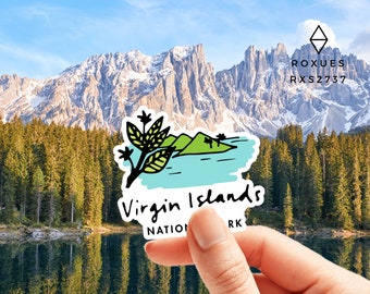 Virgin Islands Sticker - Etsy