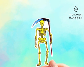 La Muerte Sticker - Etsy