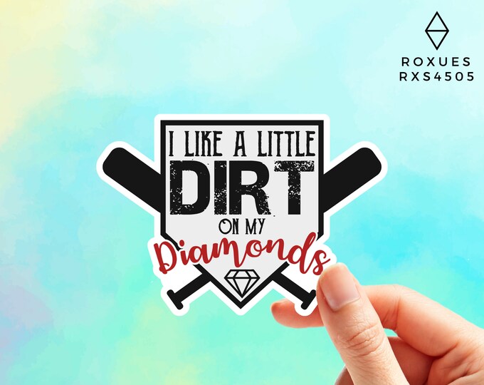 Baseball Flag Sticker Baseball Vinyl Sticker Sports Sticker - Etsy