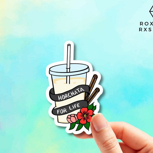 Horchata for Life Stickermexican Sticker Mexican Food | Etsy
