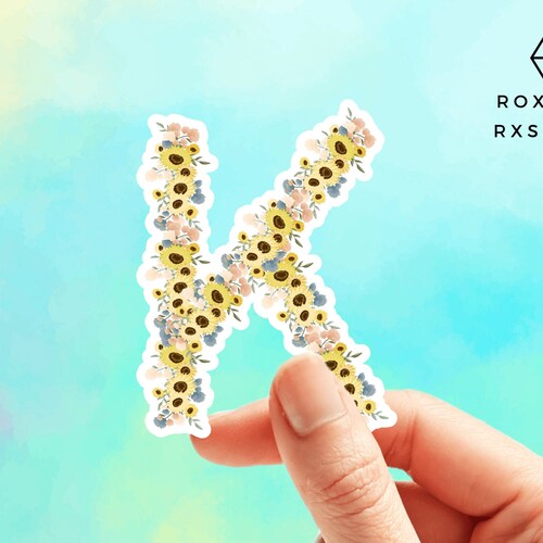 Sunflower Sticker - Etsy