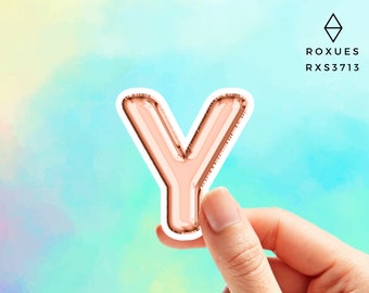 Letter Y Stickers - Etsy