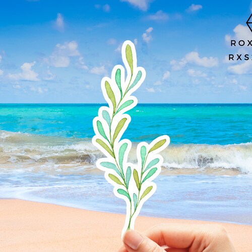 Ocean Sticker Water Bottle Sticker Laptop Sticker Beach - Etsy
