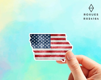 Rooted in Iowa Homegrown Di Cut Decal - Etsy