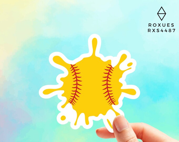 Baseball Flag Sticker Baseball Vinyl Sticker Sports Sticker - Etsy