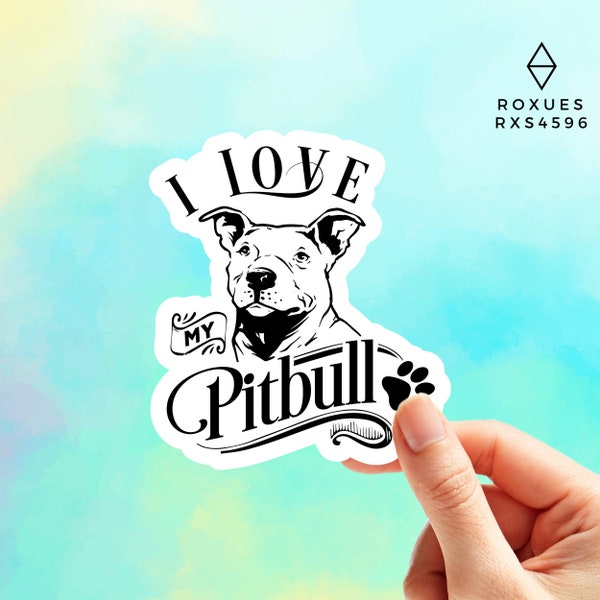 Pitbull Sticker - Etsy