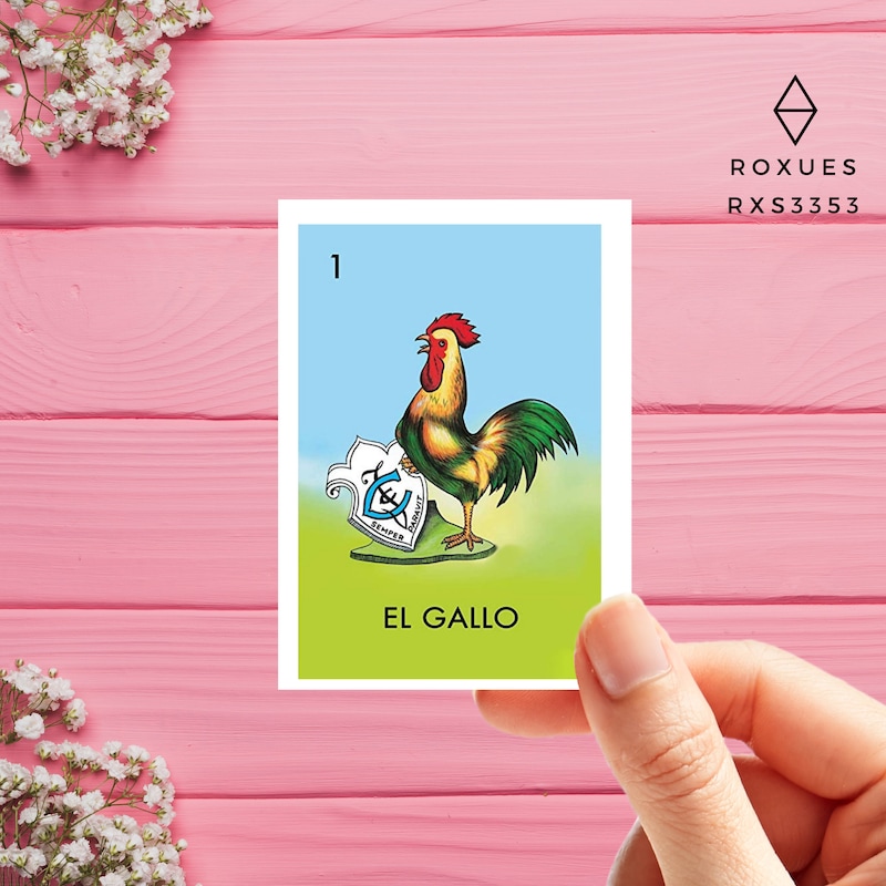 El Gallo Loteria - Etsy