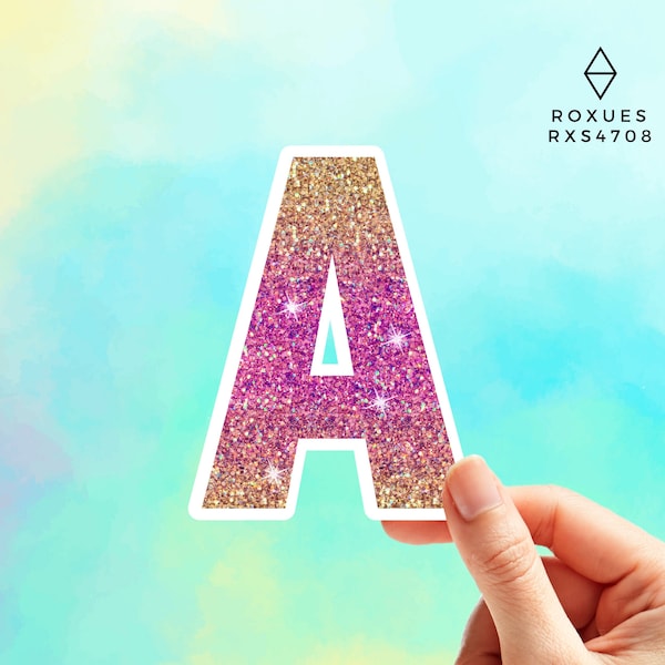 Letter Stickers - Etsy