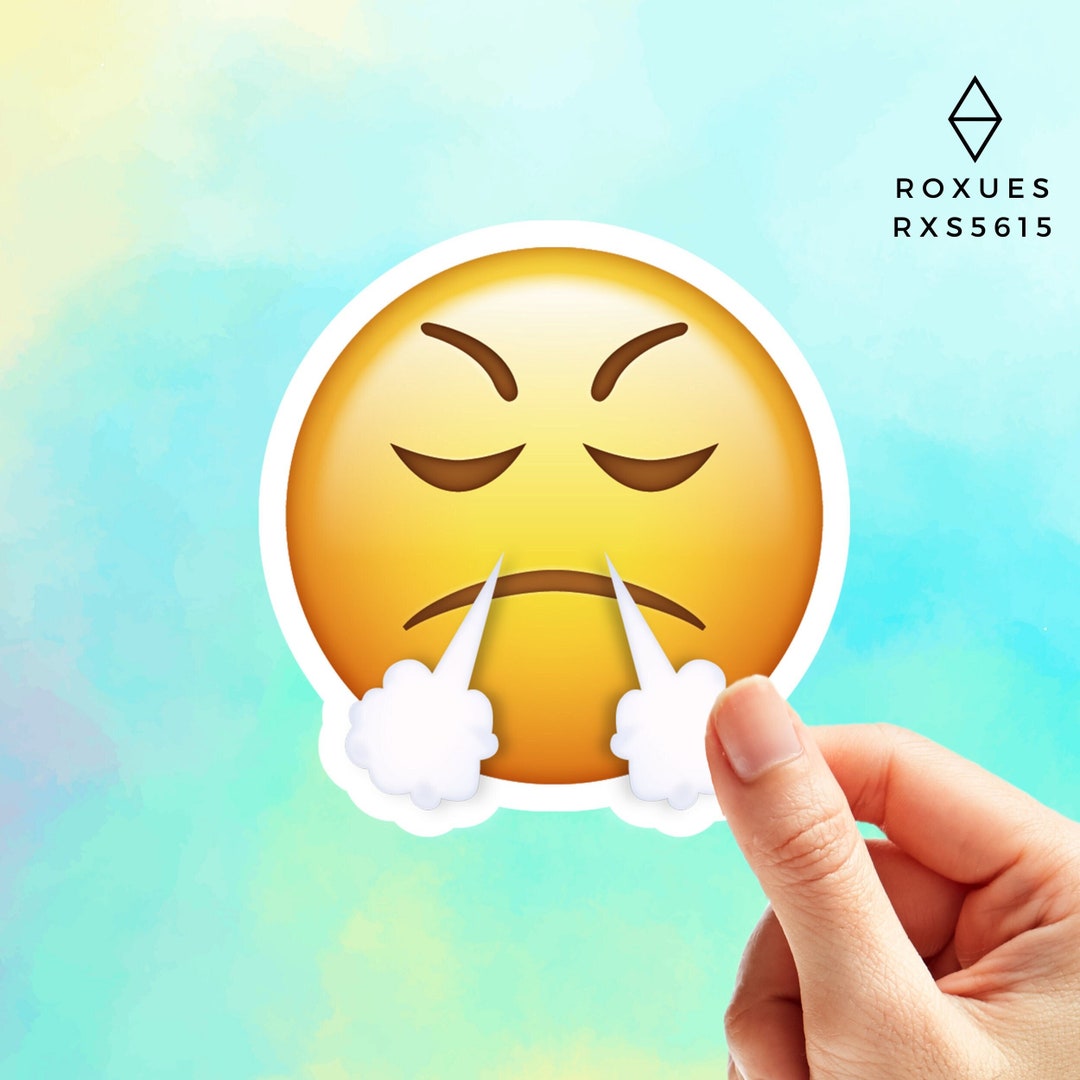 Very Mad Emoji Sticker, Emoji Faces, Cool Stickers, Whatsapp Emojis ...