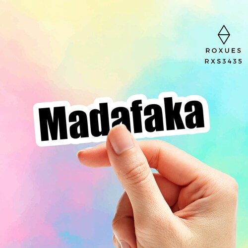 Madafaka Sticker Mexican Stickers Mexico Stickers Mexican - Etsy