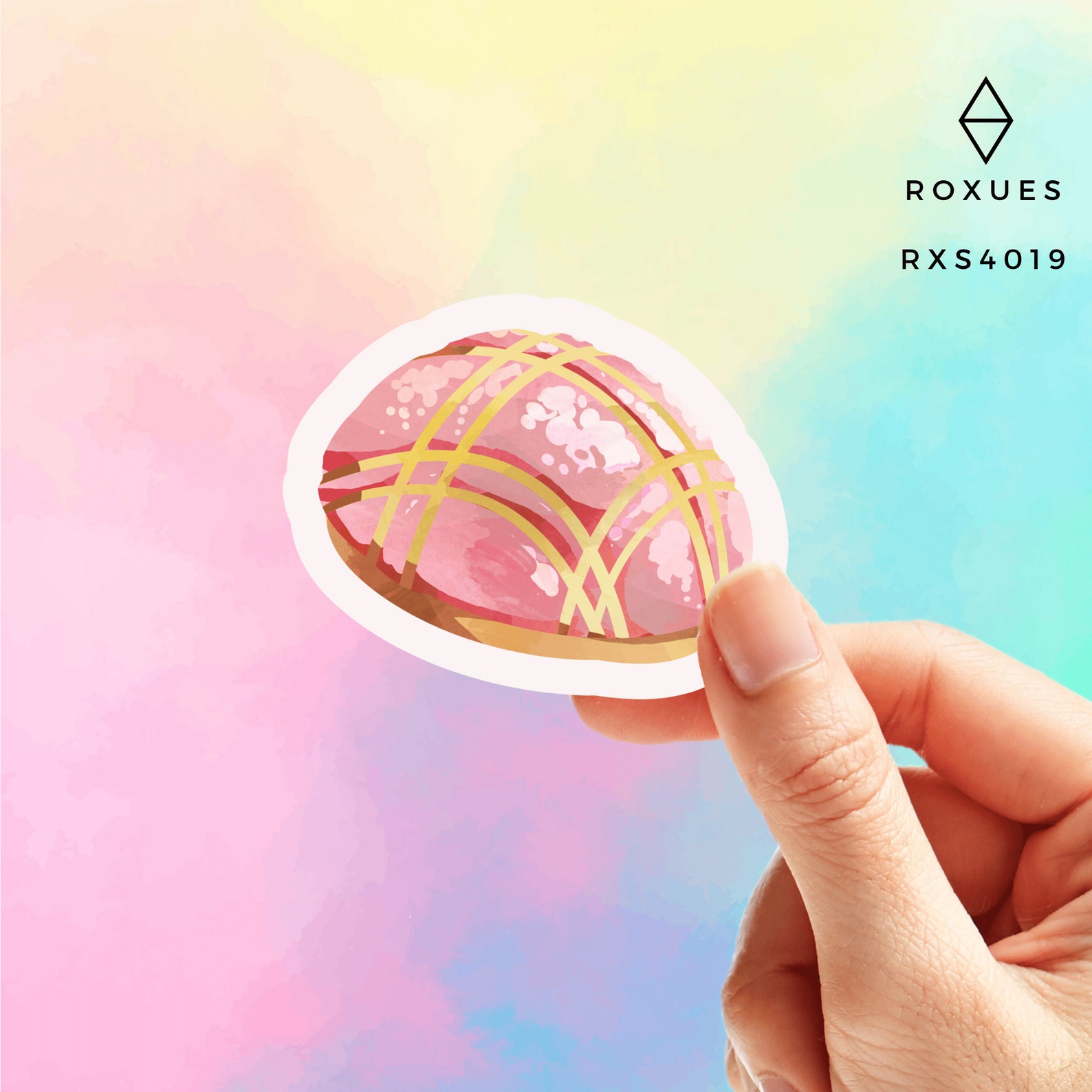 Concha Sticker Mexican Stickers Sweet Bread Sticker Mexican - Etsy