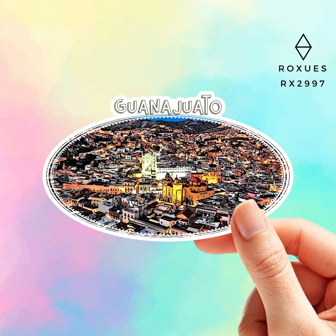 Guanajuato Stickers, Mexican Stickers, Mexico, Travel Stickers ...