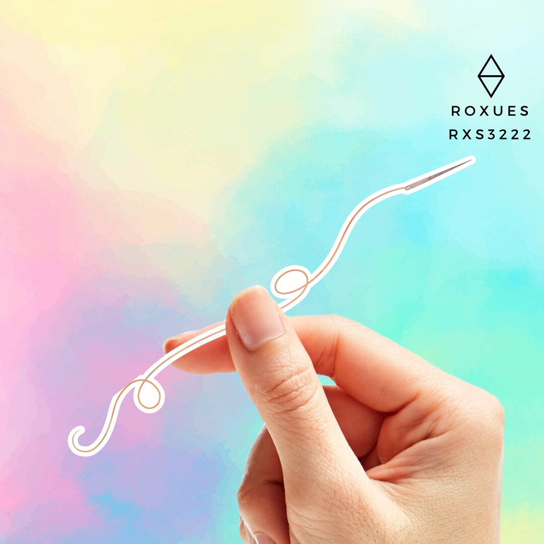 Needle and Thread Sticker Needle Sticker Sewing Craft Vinyl Decal ...