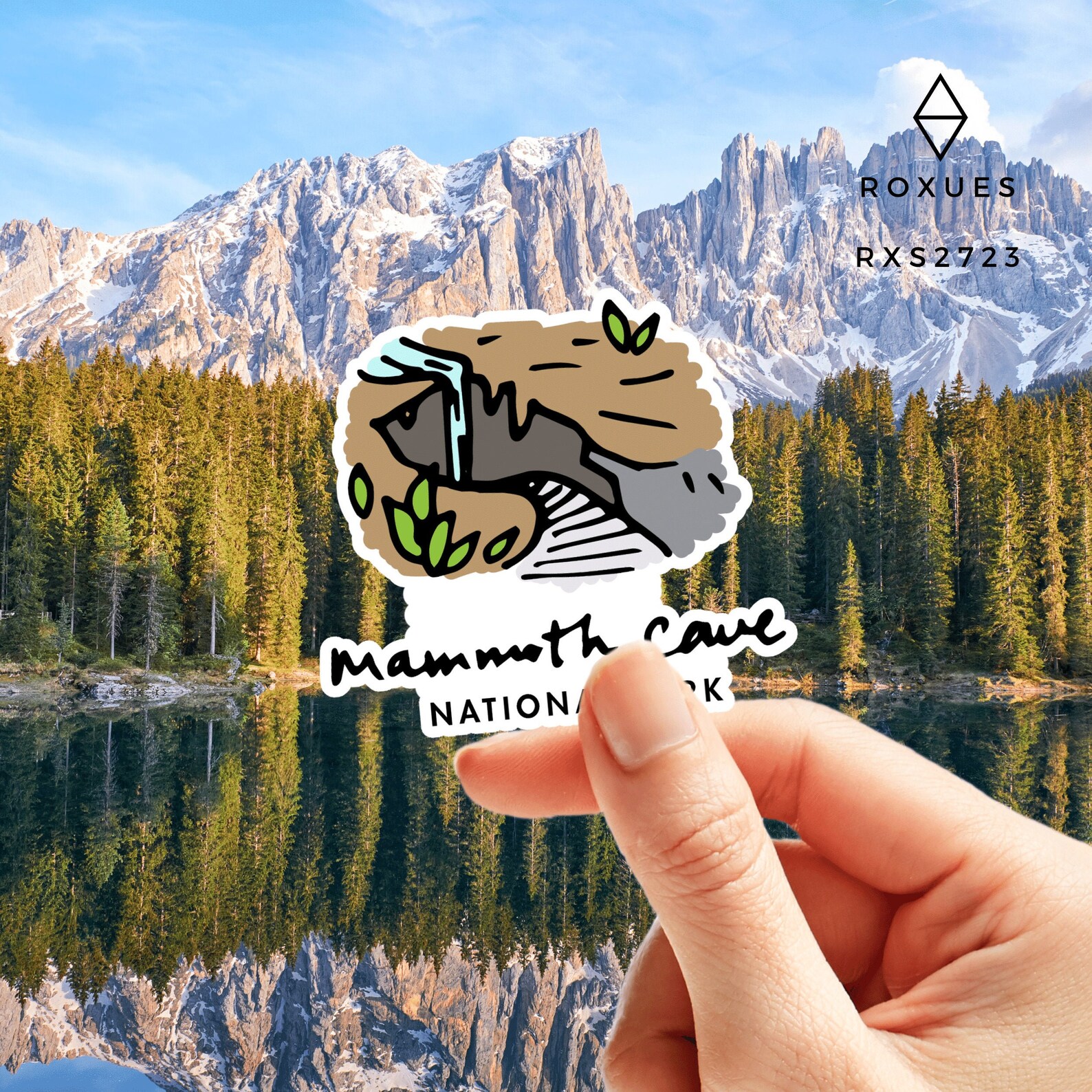 Mammoth Cave National Park VINYL STICKER Stickers for Laptop - Etsy