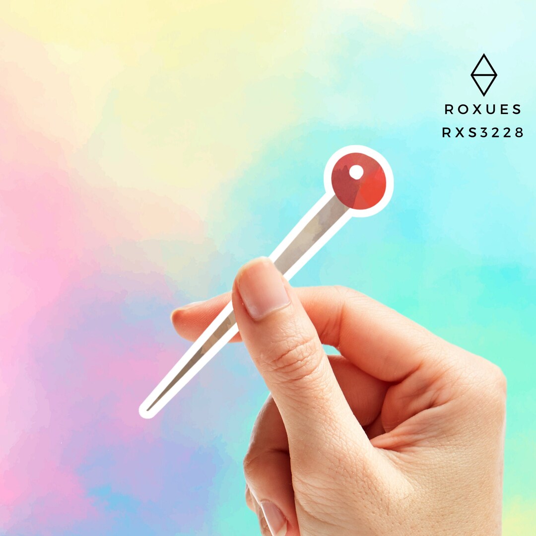 Pin Sticker Needle Sticker Sewing Craft Vinyl Decal Sewing Machine ...