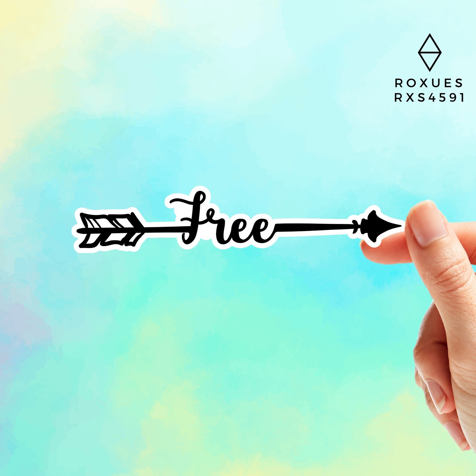 Free Sticker Vinyl Sticker Laptop Sticker Macbook Decal - Etsy