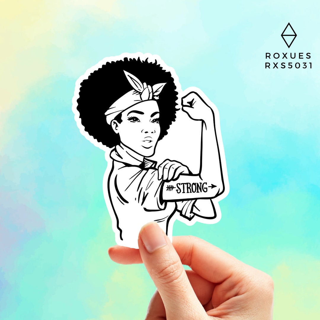 Girls Are Strong Girl Power Decal, Women Female Empowerment, Feminist ...