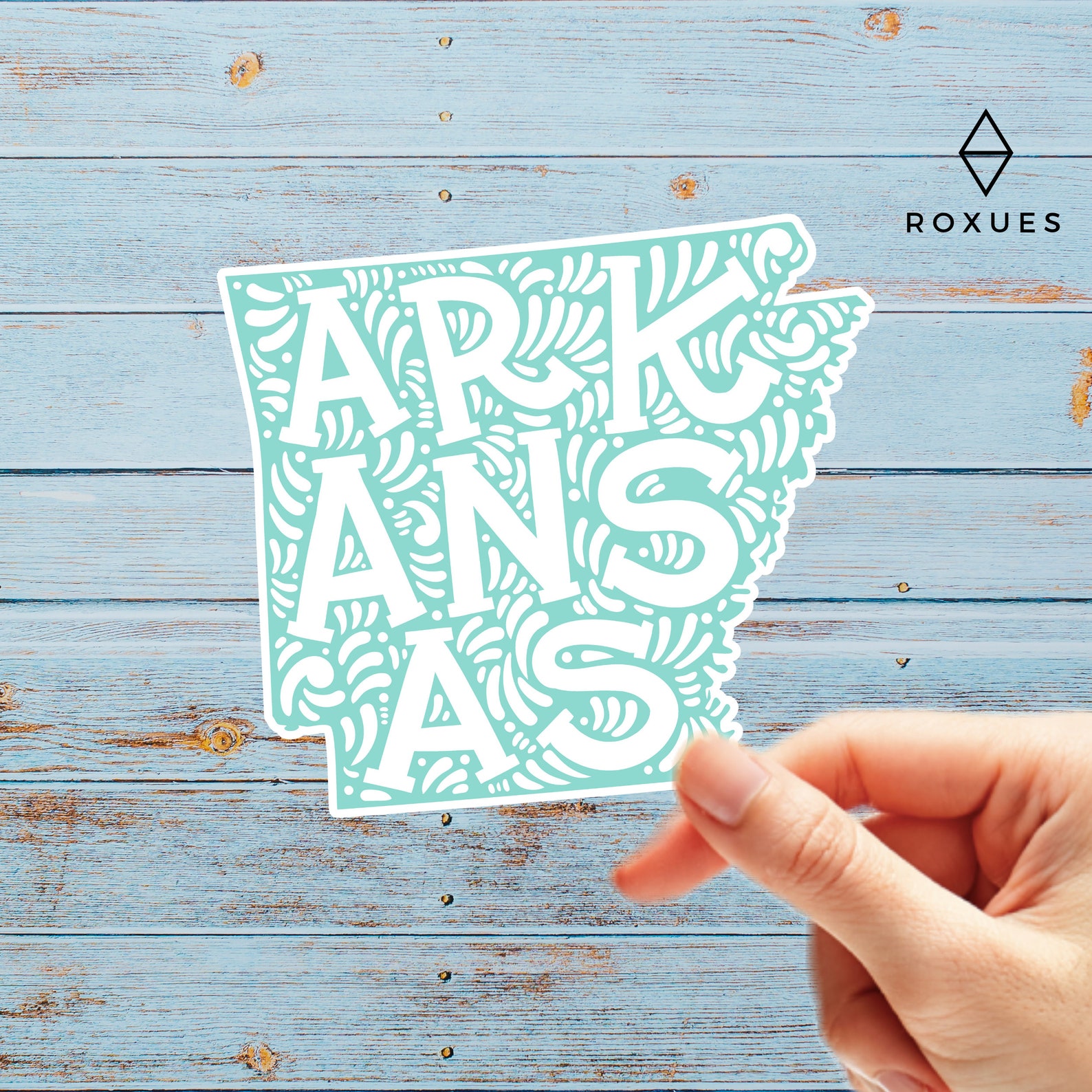 ARKANSAS State VINYL STICKER Stickers for Laptop Laptop | Etsy