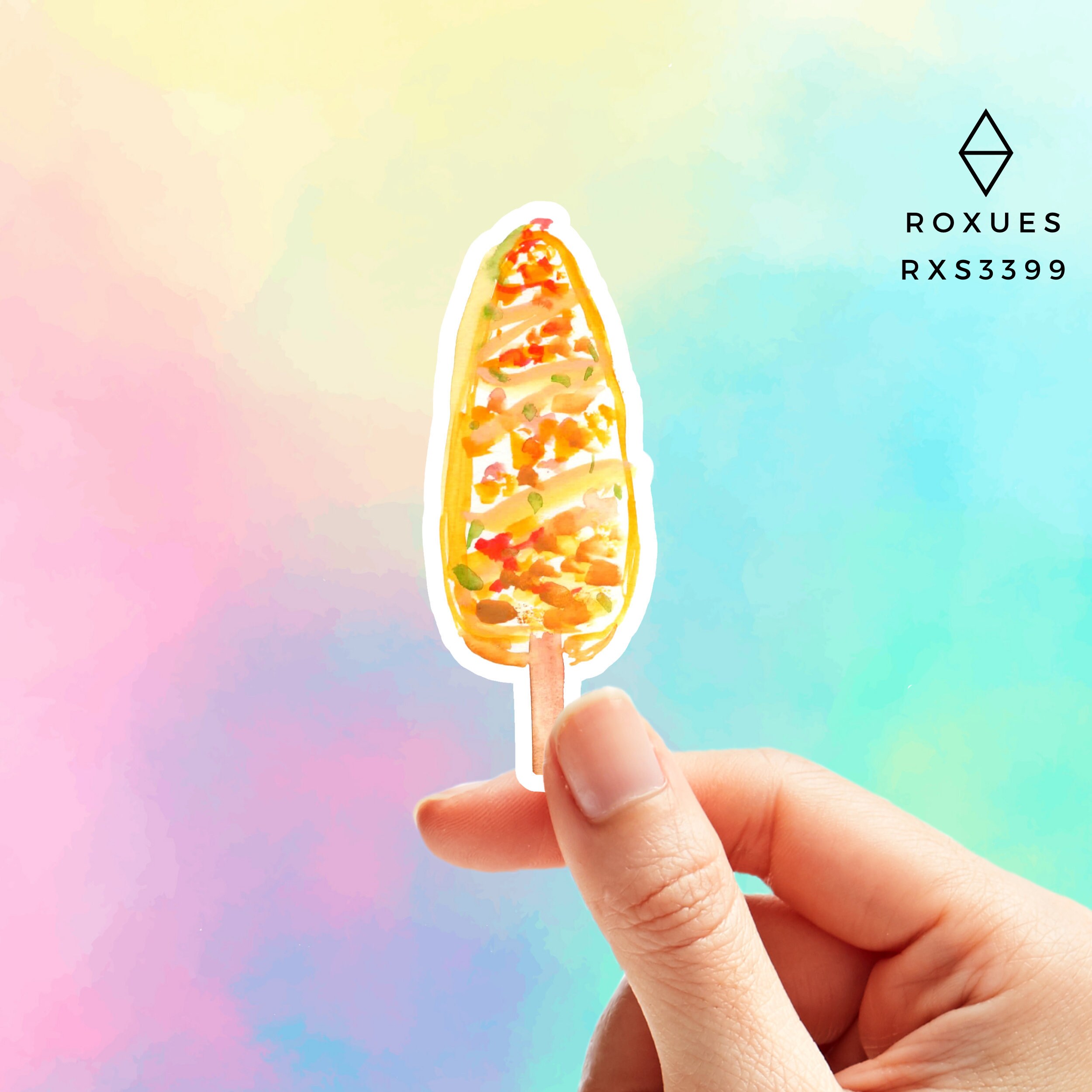 Elote Sticker Mexican Stickers Mexico Stickers Mexico Food - Etsy