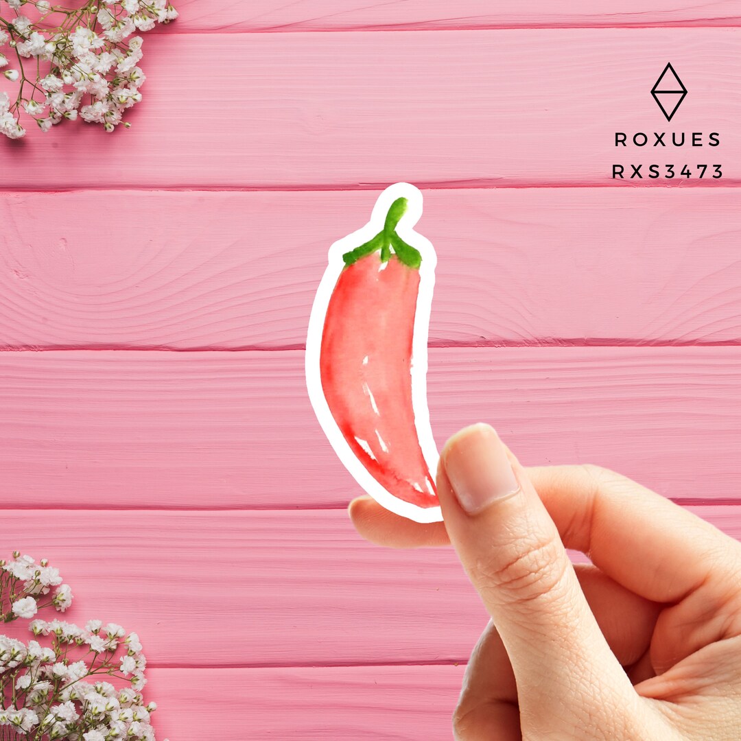 Chile Sticker Chiles Mexican Stickers Mexico Stickers Mexico Tradition ...