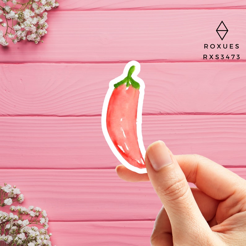 Chile Sticker Chiles Mexican Stickers Mexico Stickers Mexico - Etsy