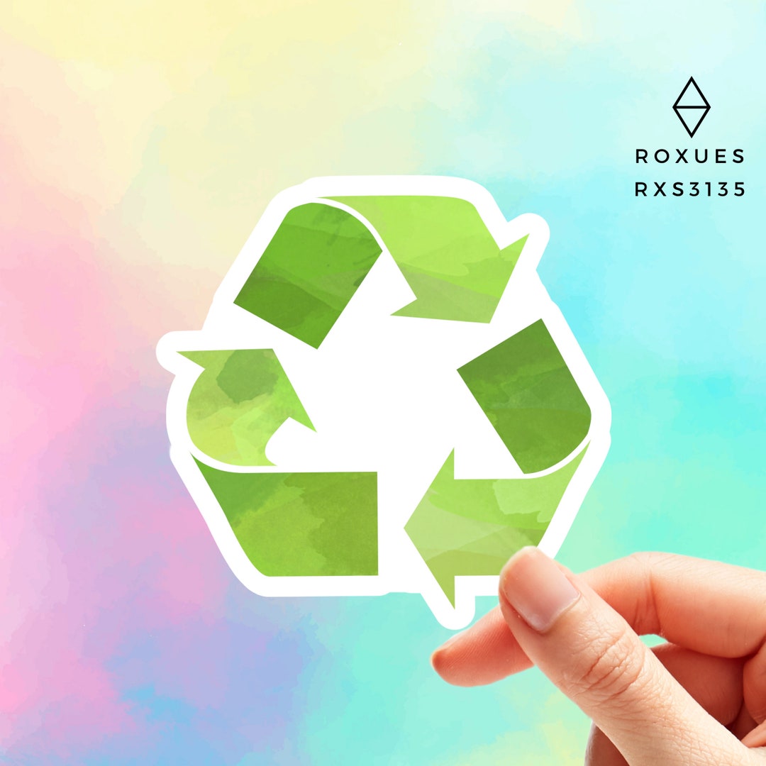 Reduce Reuse Recycle Mother Earth Environmental Sticker MacBook Decal ...