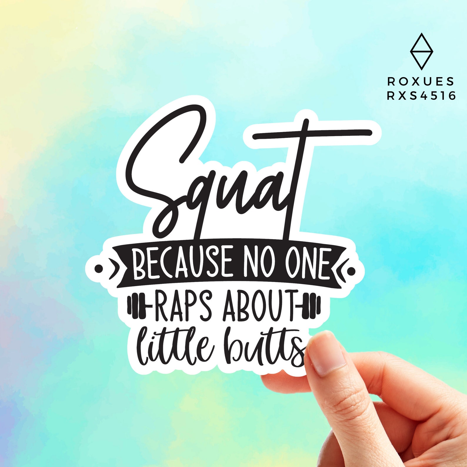 Squats Sticker Vinyl Sticker Laptop Sticker Macbook Decal | Etsy