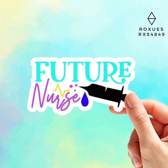Future Nurse Sticker Nurse Sticker Nurse Life Nurse Decal | Etsy
