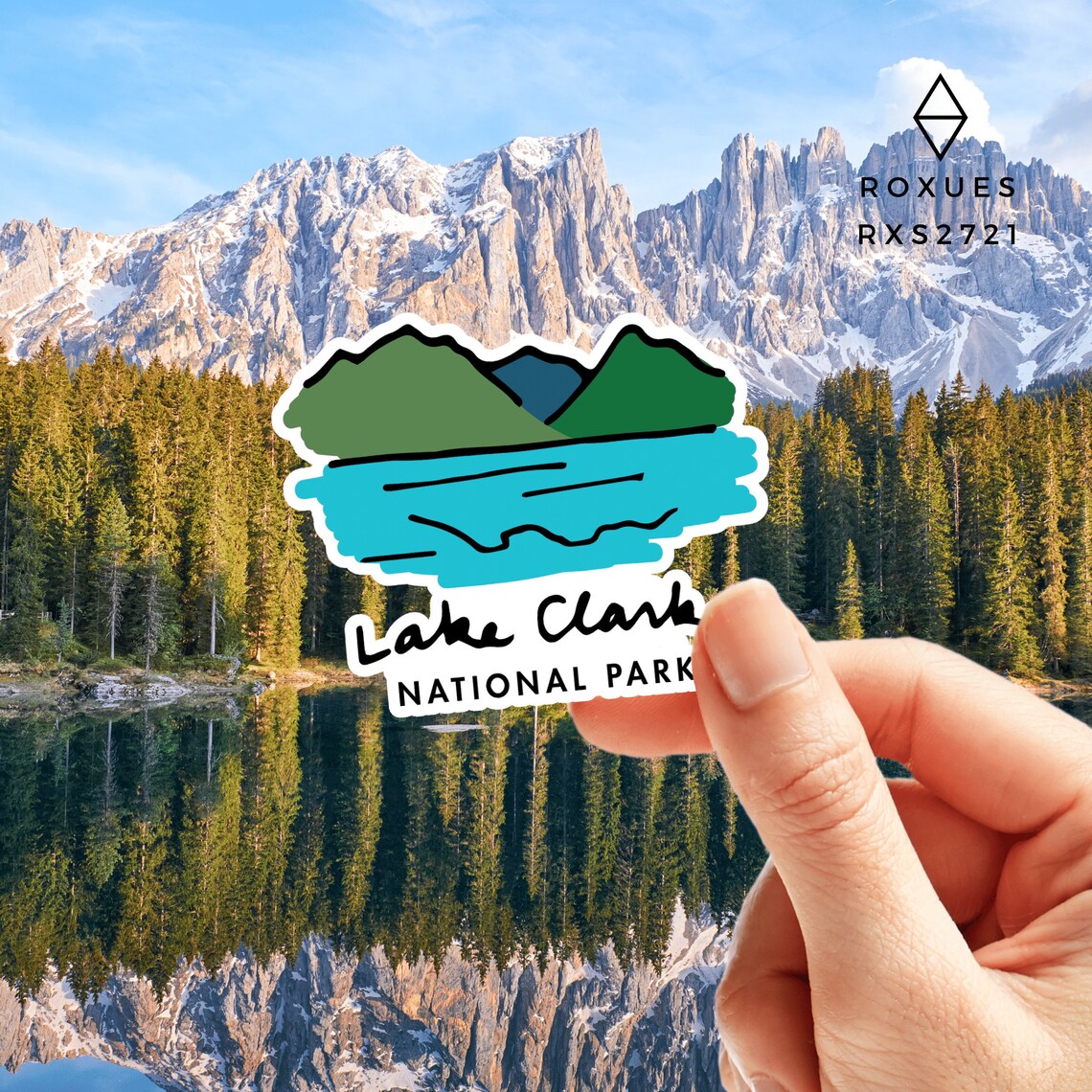 Lake Clark National Park VINYL STICKER Stickers for Laptop - Etsy