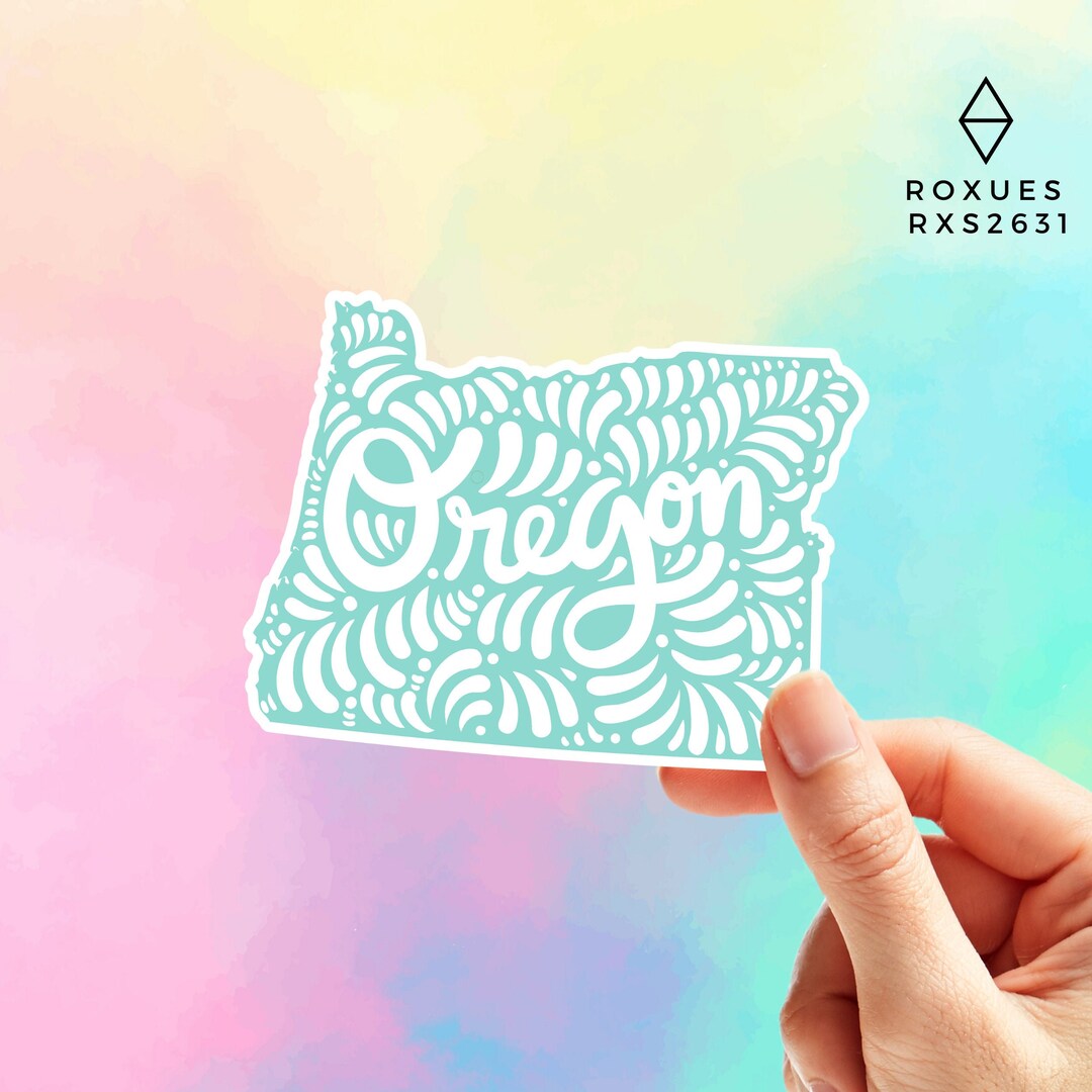 OREGON State Vinykl Sticker, Stickers for Laptop, Laptop Decals ...