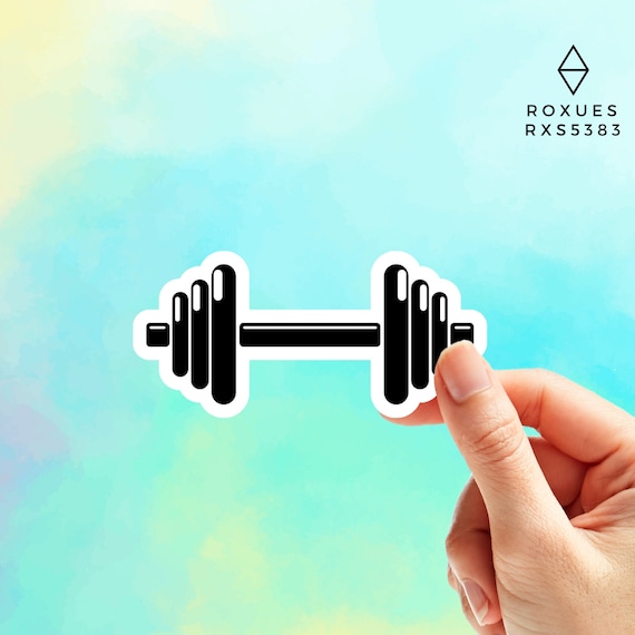 Gym Sticker Fitness Sticker Vinyl Sticker Laptop Sticker | Etsy