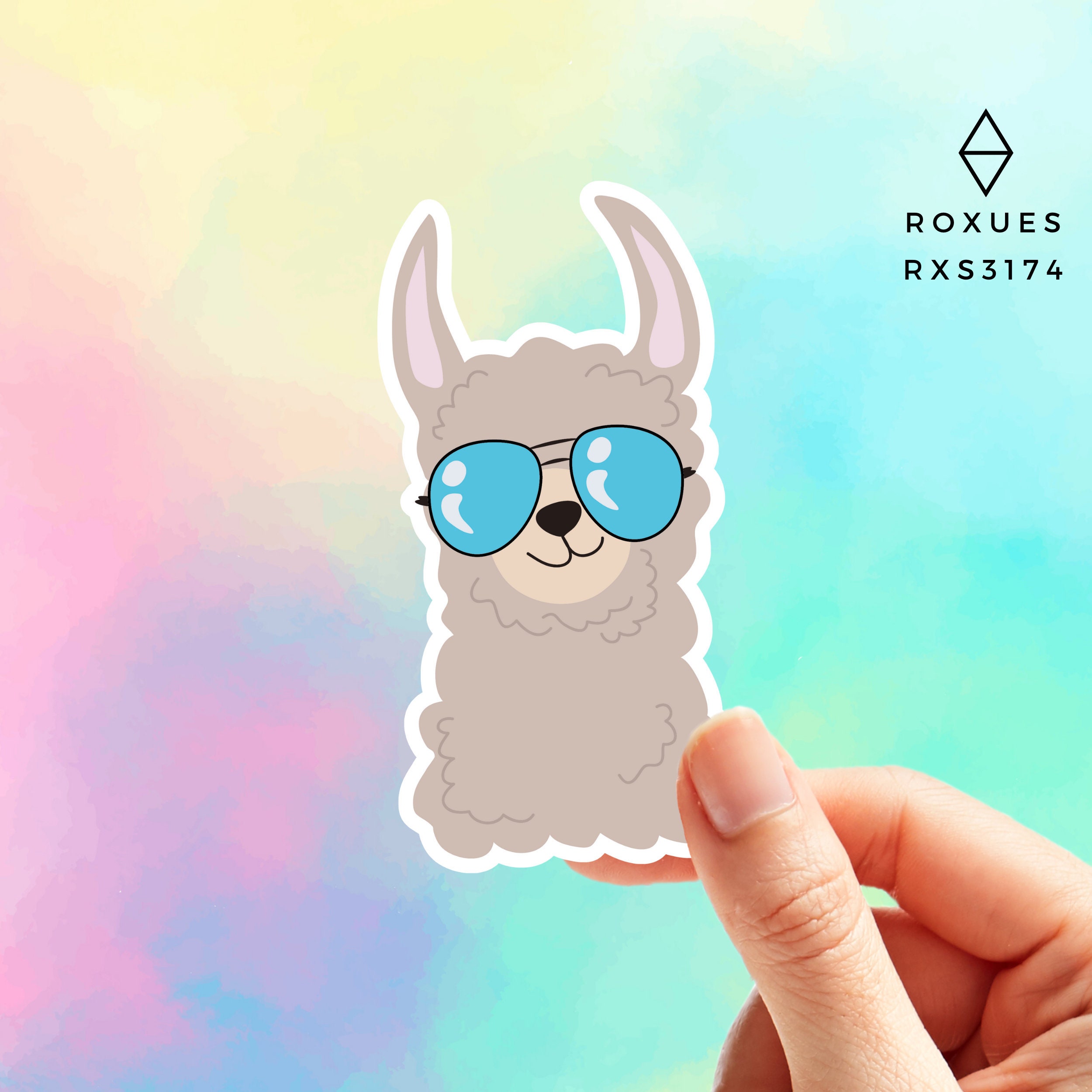 Llama Stickers No Drama Llama No Prob Llama Sticker Llama - Etsy