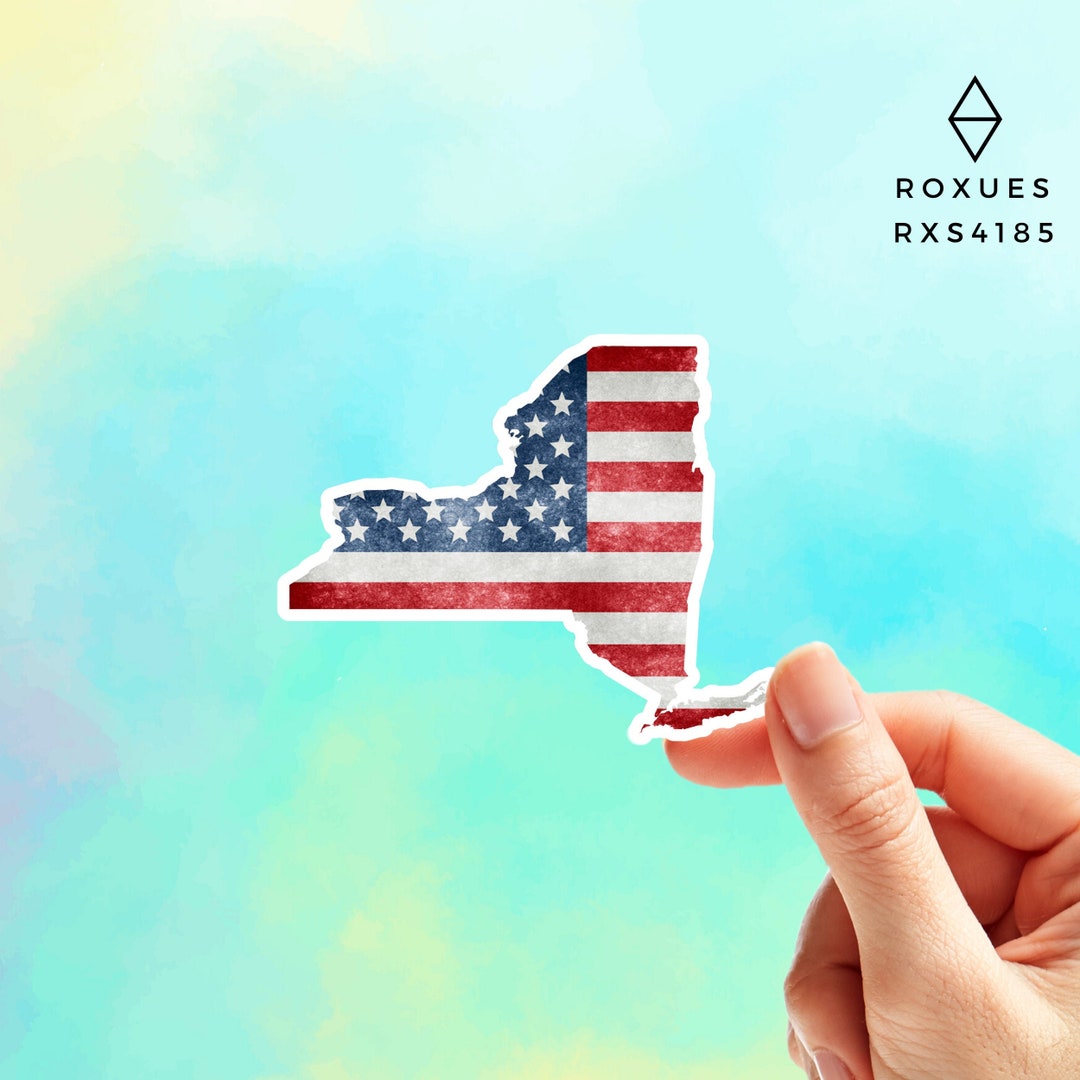 New York State Sticker | New York Pride | New York State | Travel ...