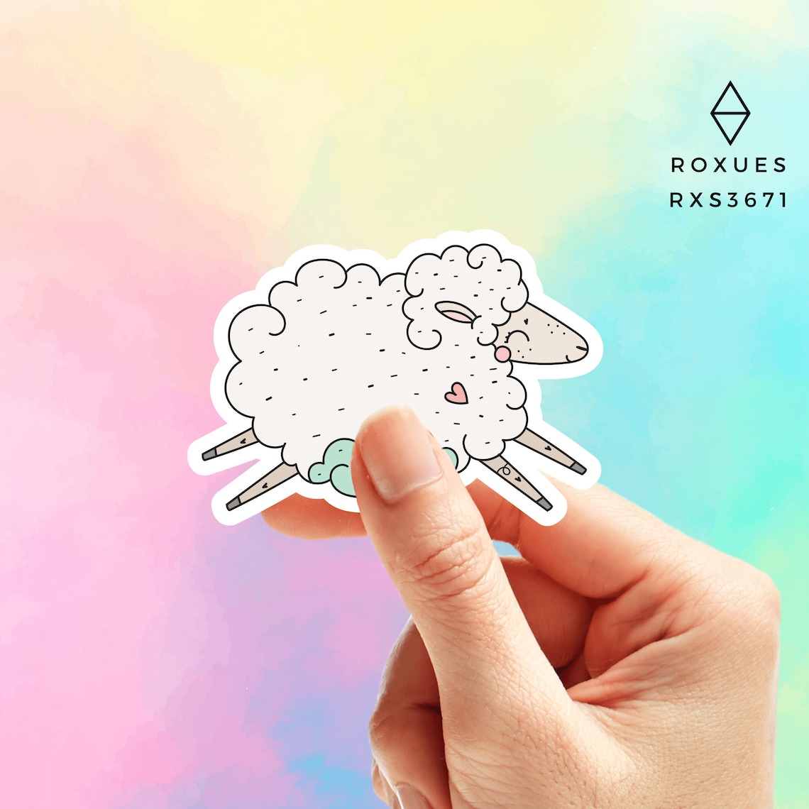 Sheep Sticker Farm Animals Sticker Farm Animals Clipart Farm | Etsy