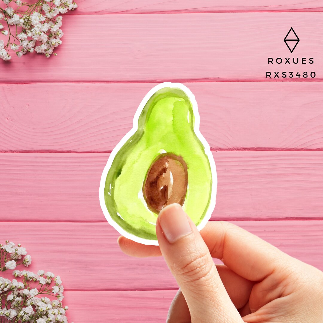Avocado Sticker Avocados Mexican Stickers Mexico Stickers Mexico ...