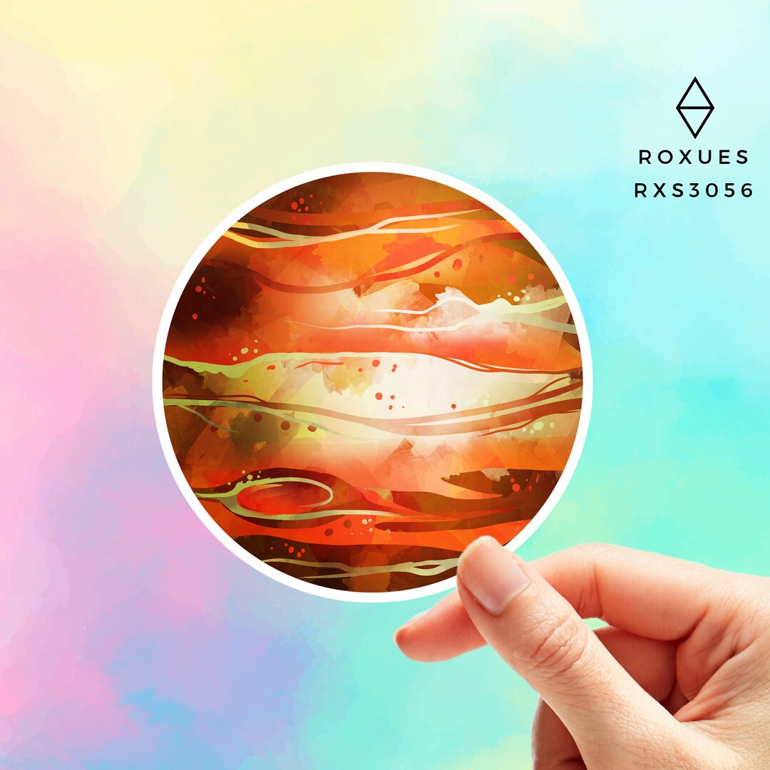 Jupiter Planet Planets Universe Sticker Solar System Sticker Planets ...
