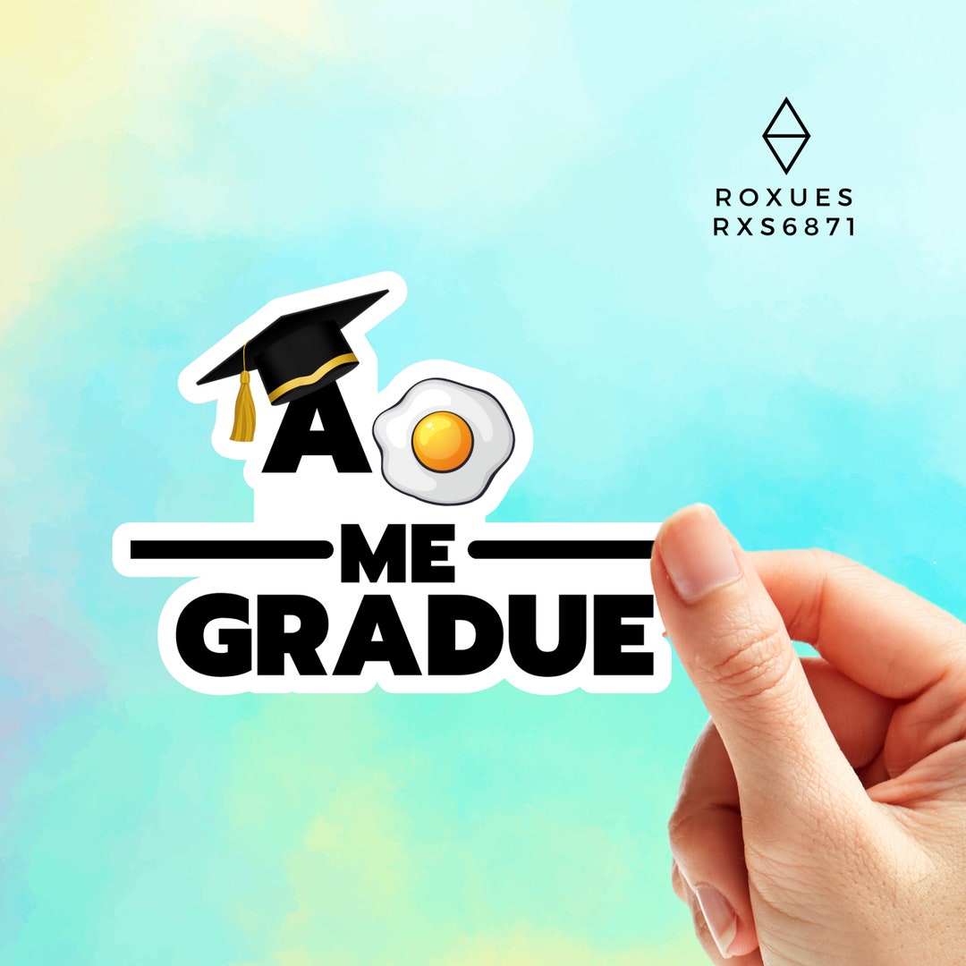 Graduation Sticker, Grad Gift, Grad Sticker, Graduate Gift, Water ...
