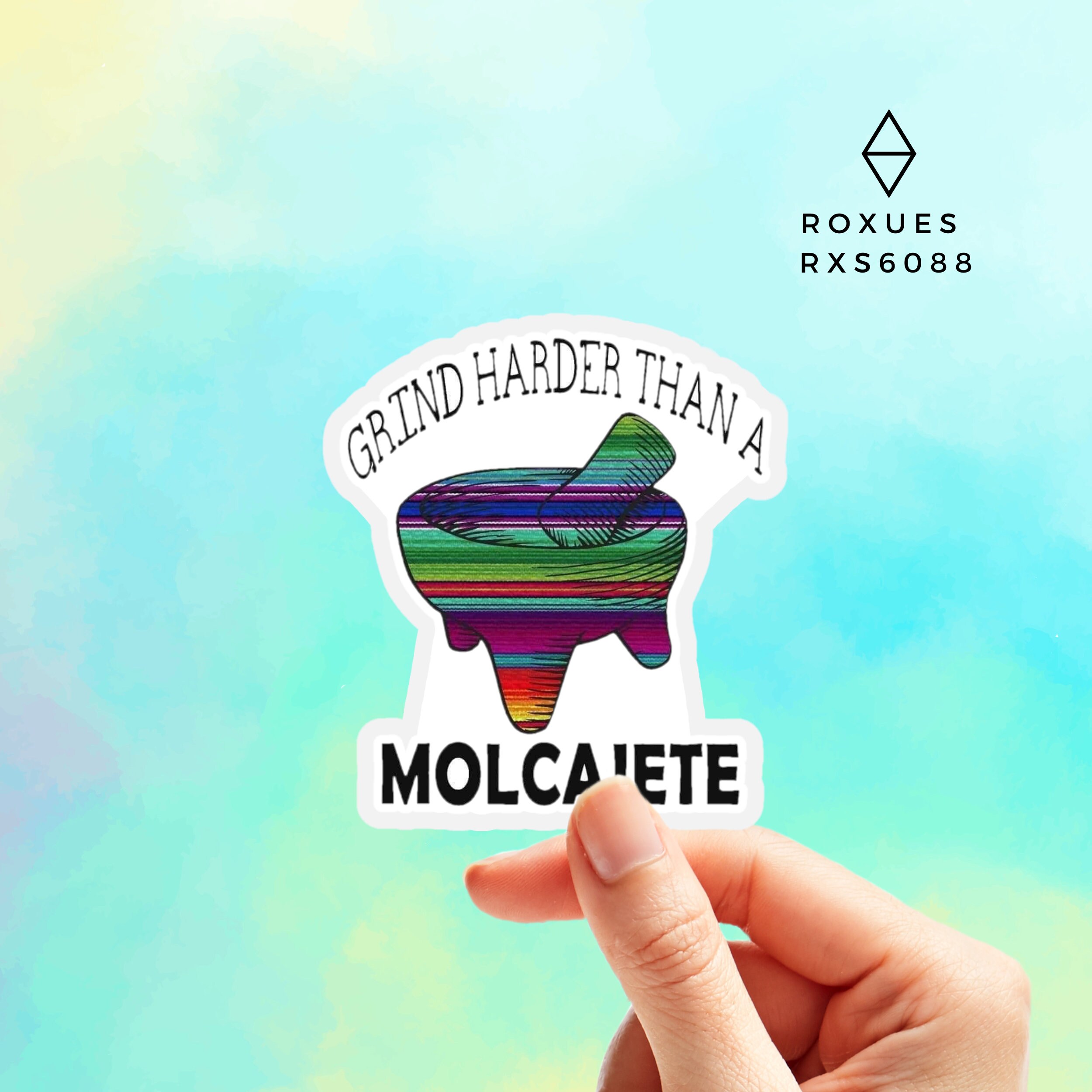 Molcajete Sticker, Mexican Sticker, Mexico Sticker, Mexican Phrases ...