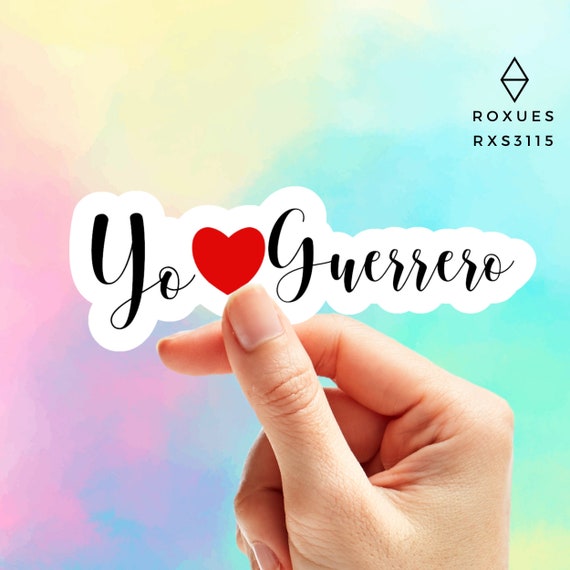 Guerrero Sticker Mexico States Mexico Stickers Calcomania De - Etsy