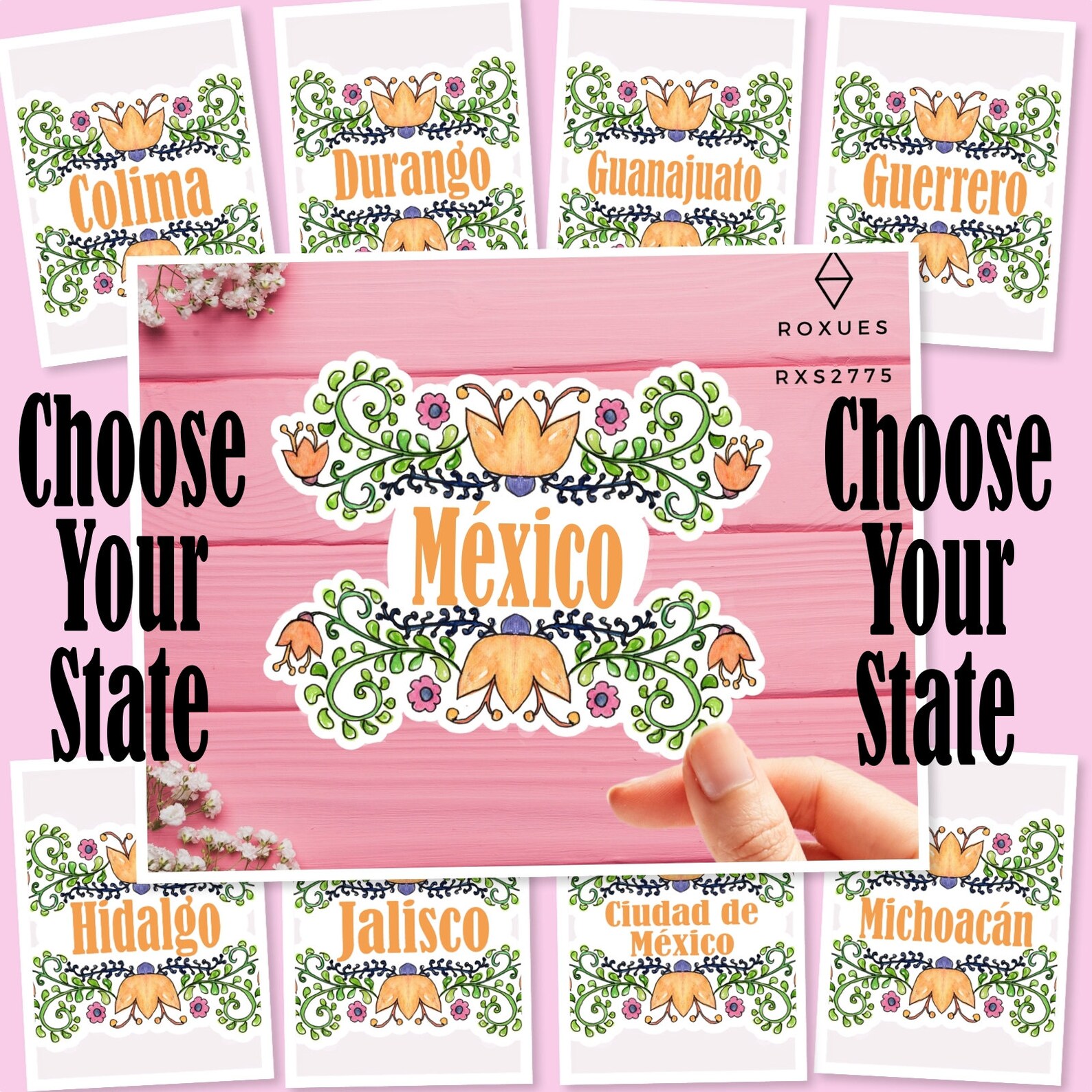 Mexican Stickers Mexico Stickers Mexico Tradition Mexican - Etsy
