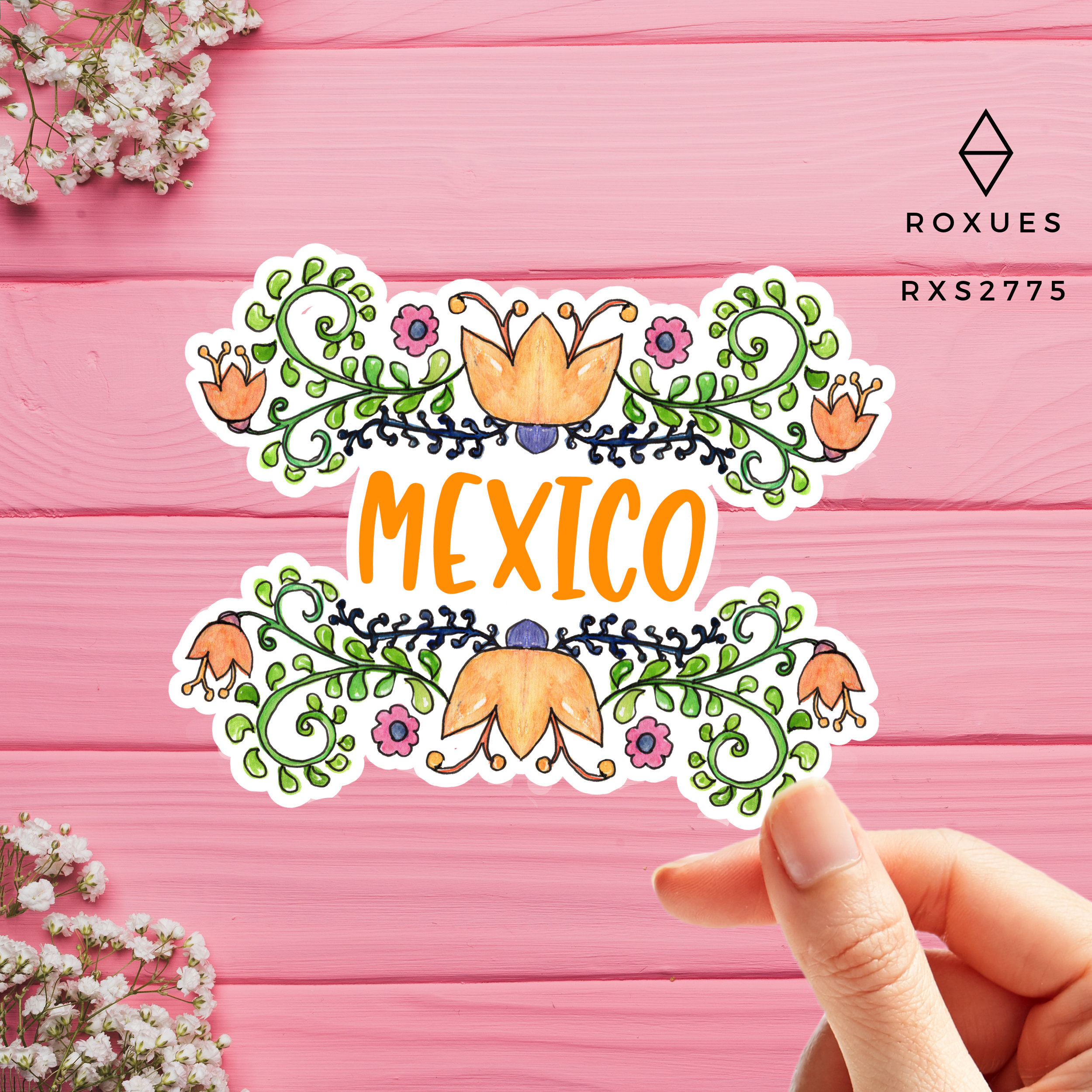 Card Making & Stationery Labels, Stickers & Tags Mexican Stickers ...