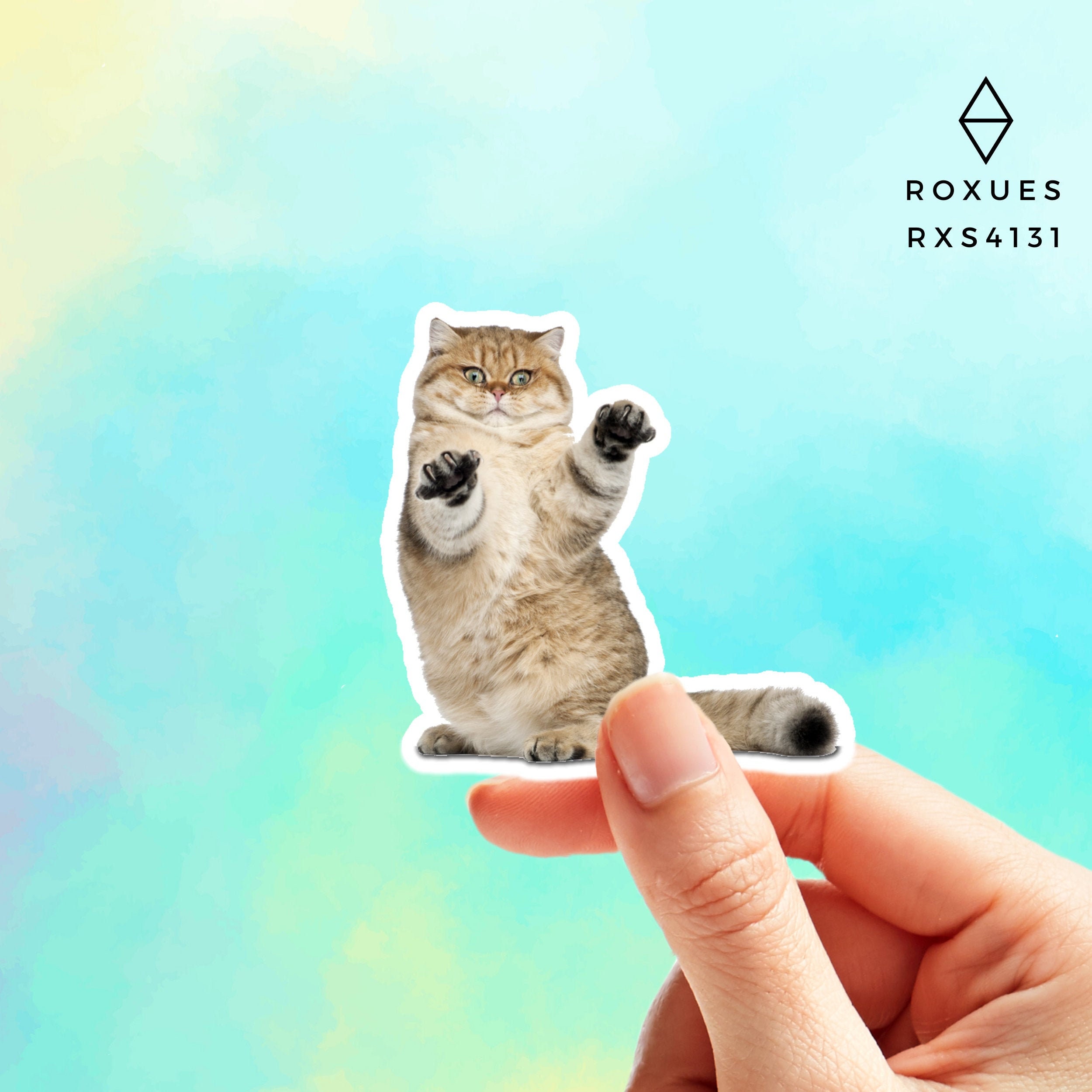 Cat I Love My Cat sticker Cat sticker Laptop Decal Macbook | Etsy