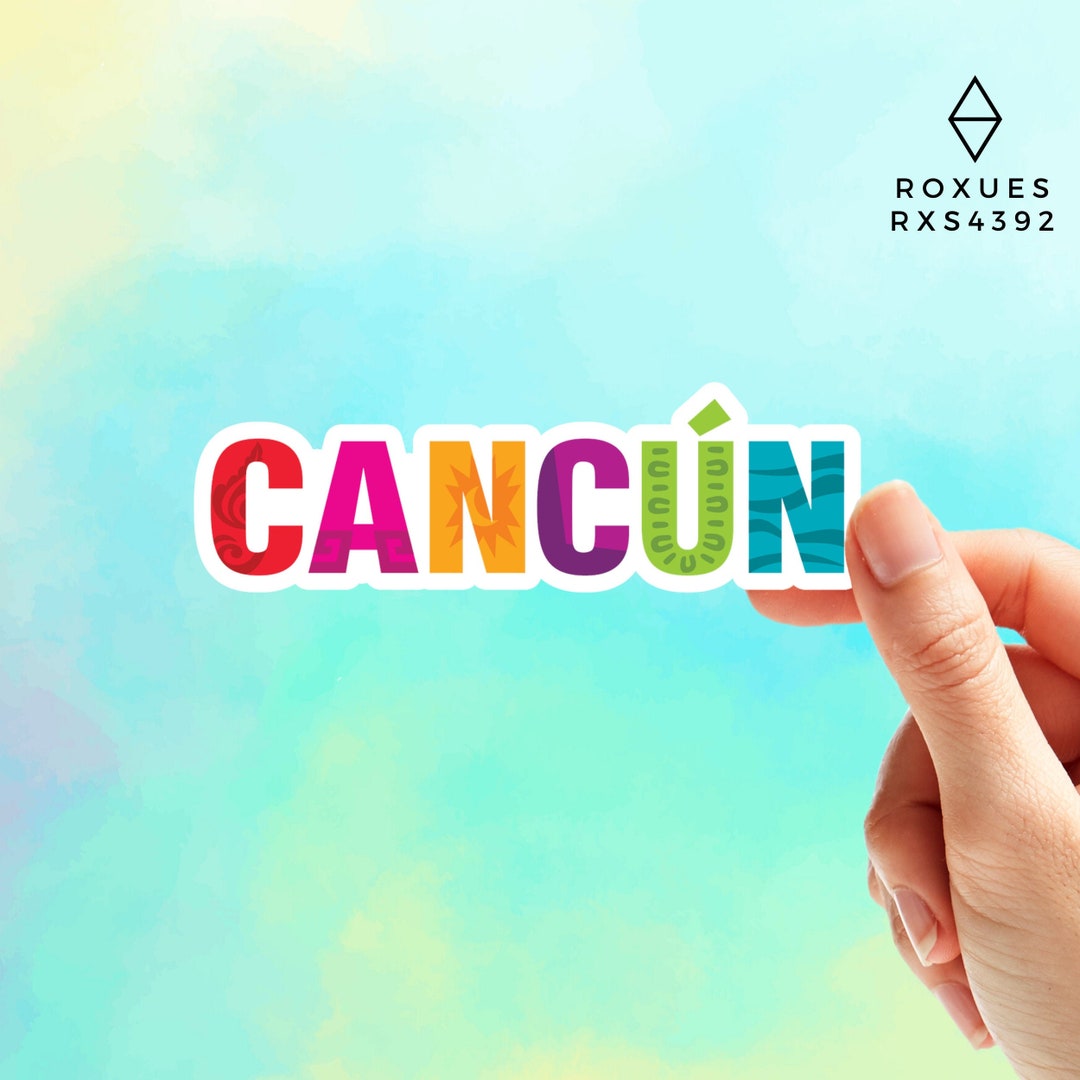 Tulum Stickers, Cancun Stickers, Mexico, Travel Stickers, Stickers for ...