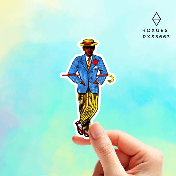 El Negrito Loteria Sticker Mexican Stickers Mexico Stickers - Etsy