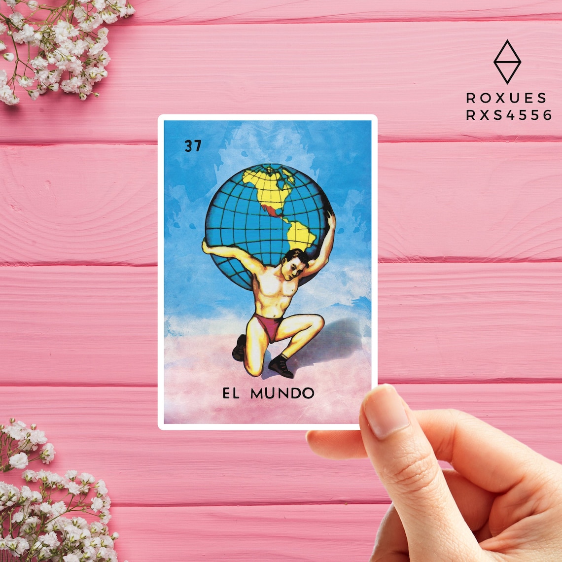 El Mundo Loteria Sticker Mexican Stickers Mexico Stickers - Etsy