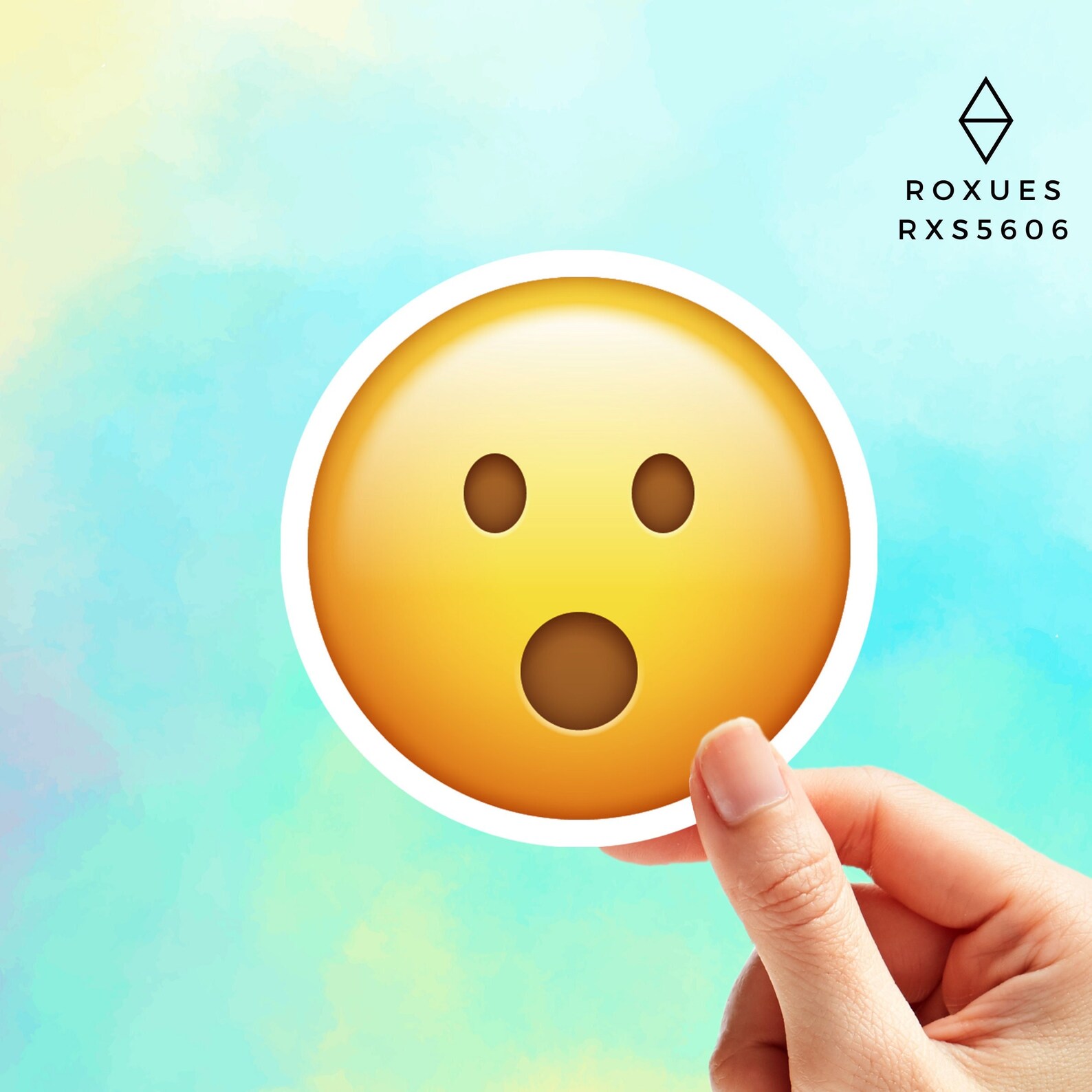 Surprised Emoji Sticker Emoji Faces Cool Stickers Whatsapp - Etsy