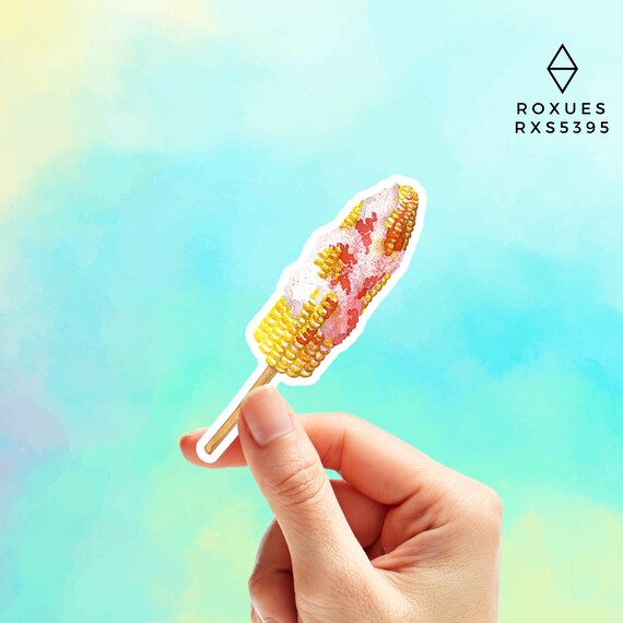 Elotero Sticker Elote Man Macbook Water Bottle Vinyl Decal - Etsy