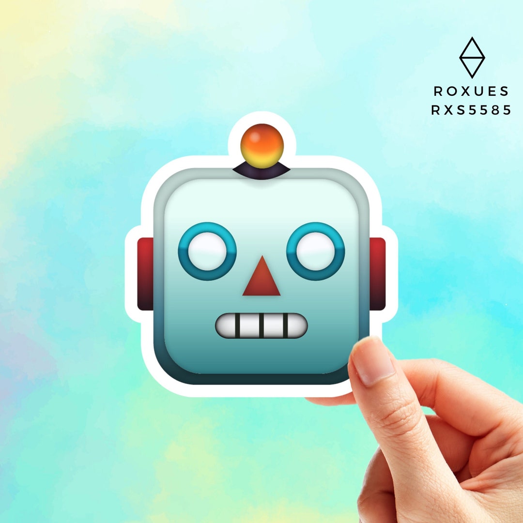 Robot Emoji Sticker, Emoji Faces, Cool Stickers, Whatsapp Emojis ...