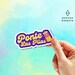 Puro Pinche Party Sticker Vinyl Decal Mexican Phrases Latina Mom ...